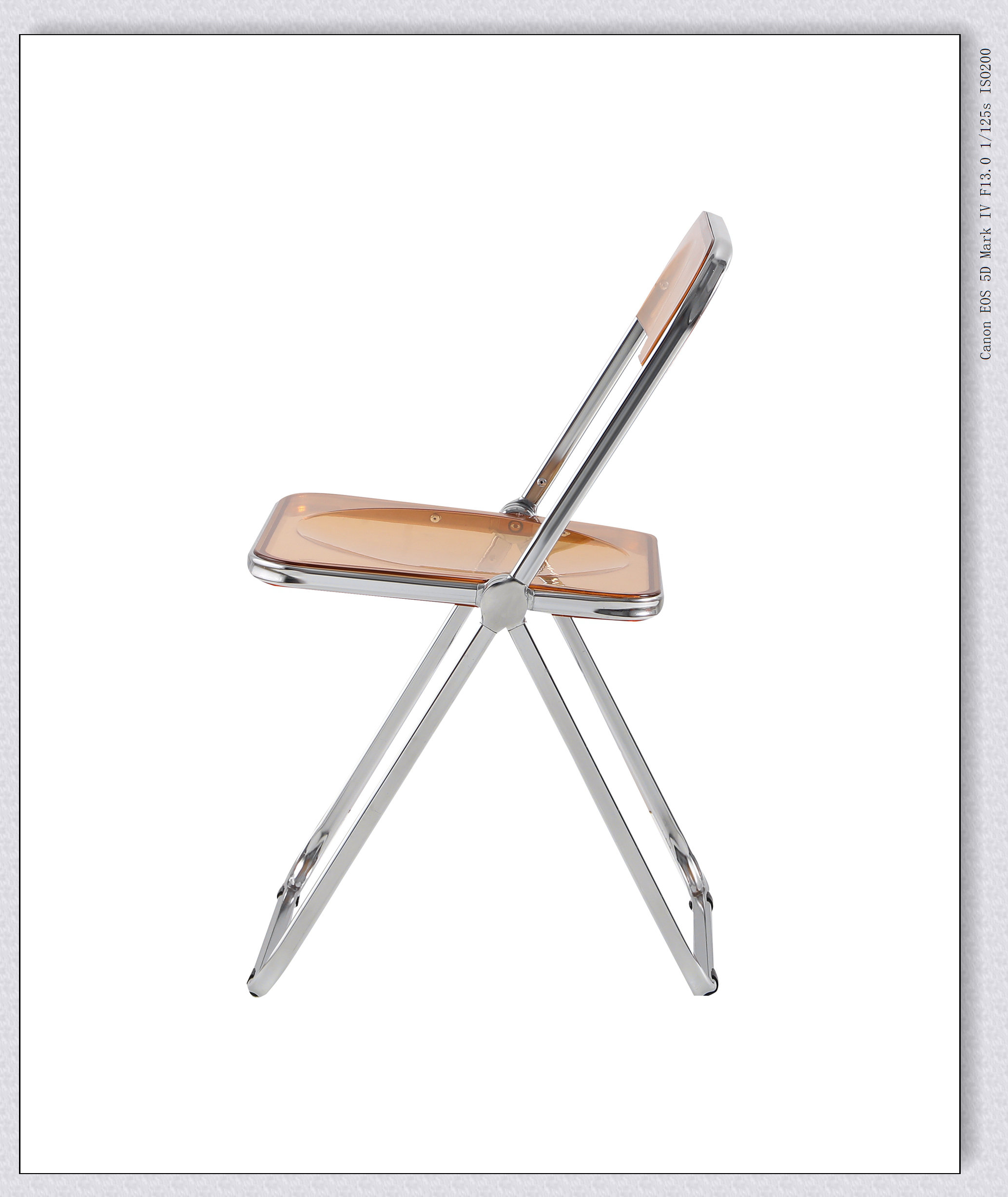 Wrought Studio™ Folding Chair Transparent Chairs-Ghost Stackable ...