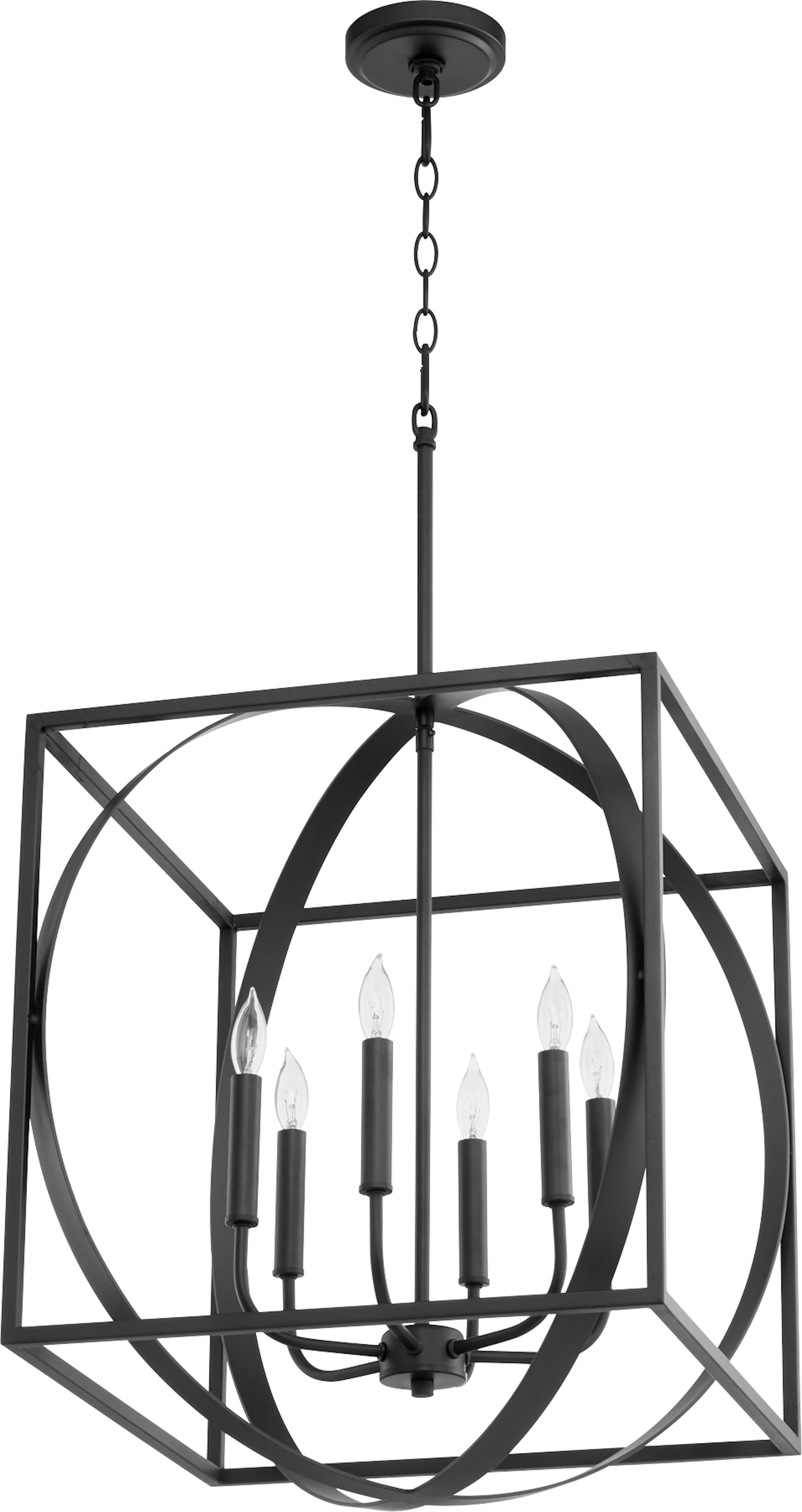Wrought Studio™ Iser Cube/Sphere 6-Light Lantern Pendant & Reviews ...