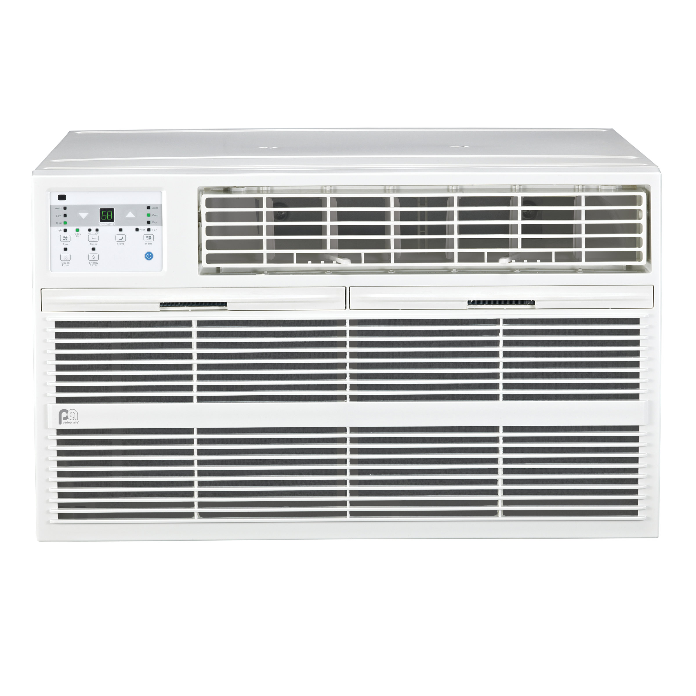 Perfect Aire 10,000 BTU Through the Wall Air Conditioner with Heater ...
