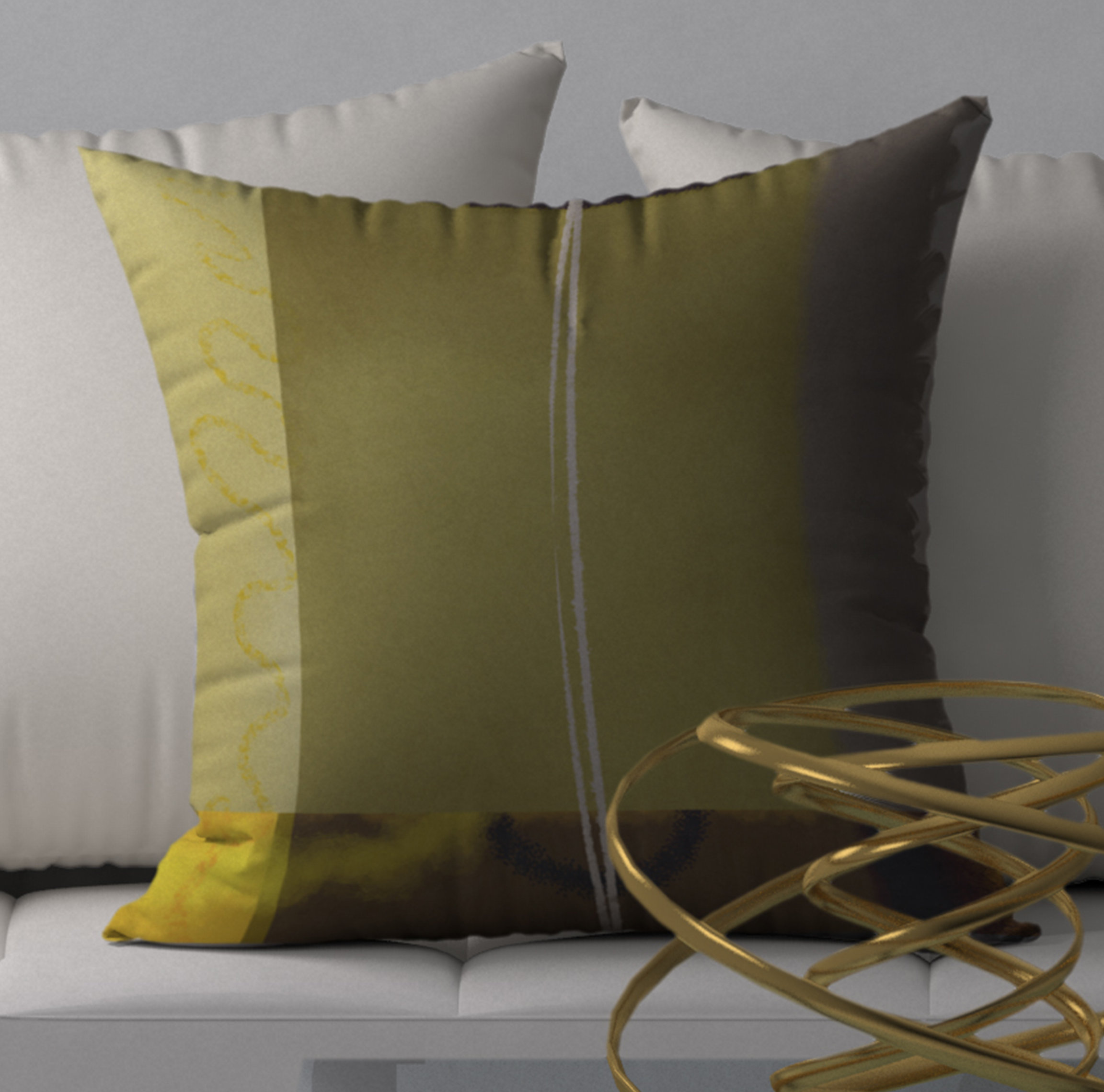 LeRoi Products Finvoy Nice Eye-Catching Decorative Square Pillow Cover ...