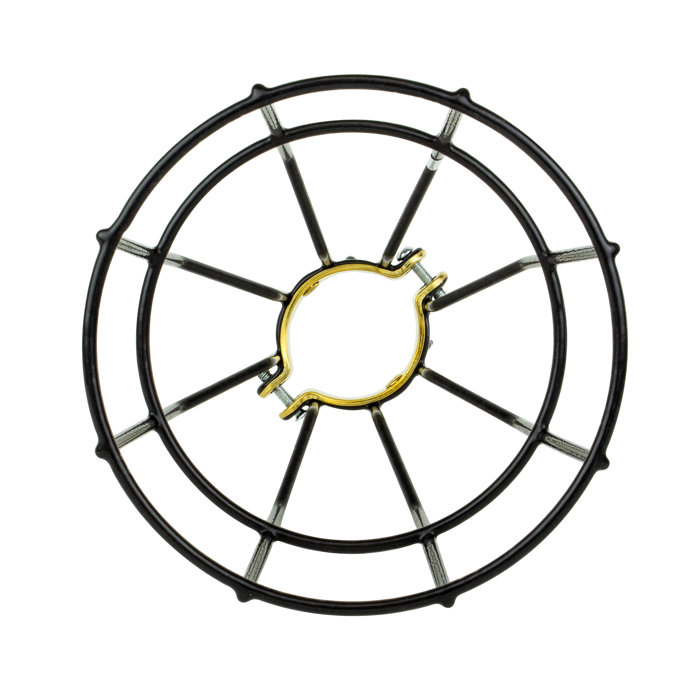 Newhouse Lighting Metal Lamp Guard 1-Light Kitchen Island Pendant ...