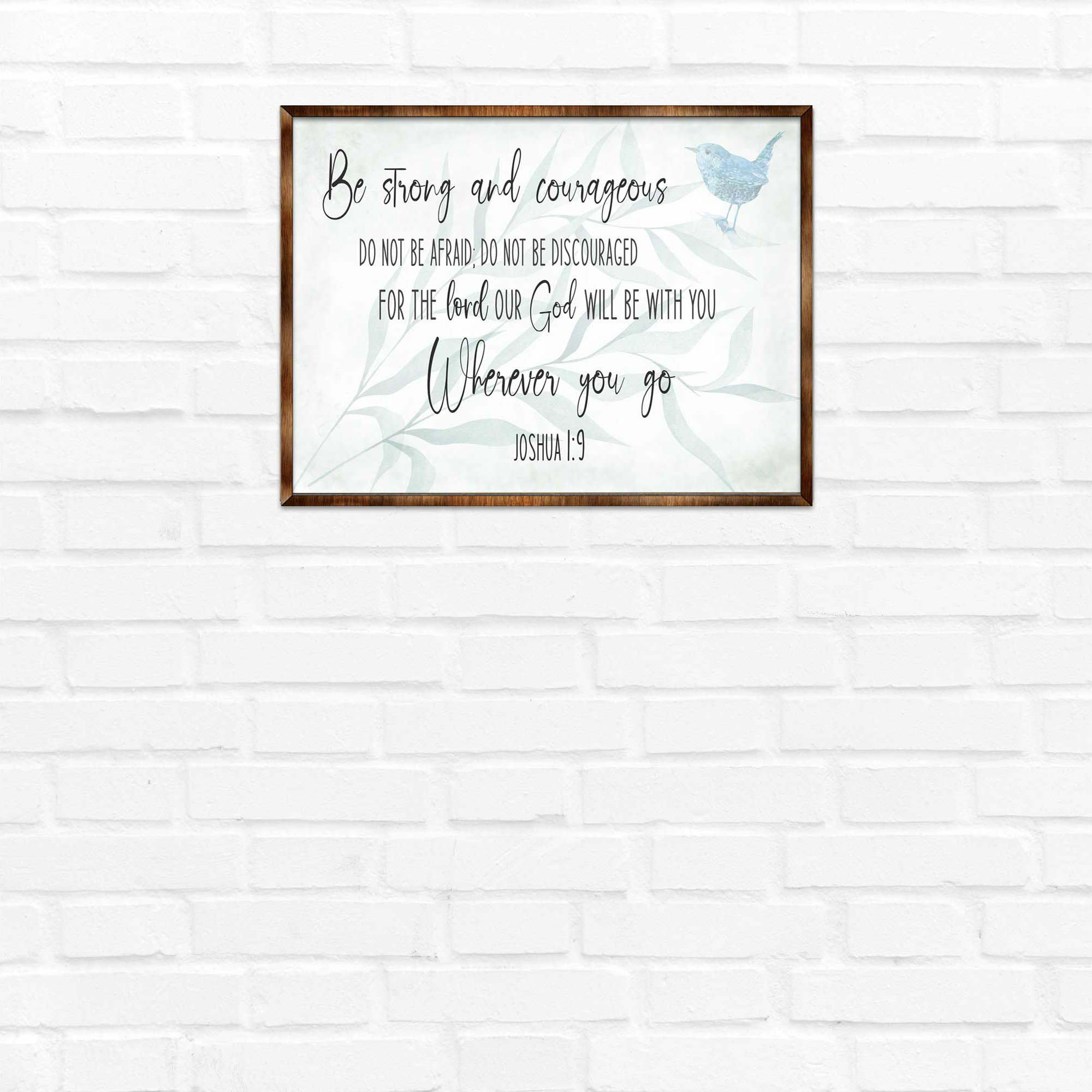 Trinx Be Strong and Courageous God Will Be with You by G.DeBrekht ...