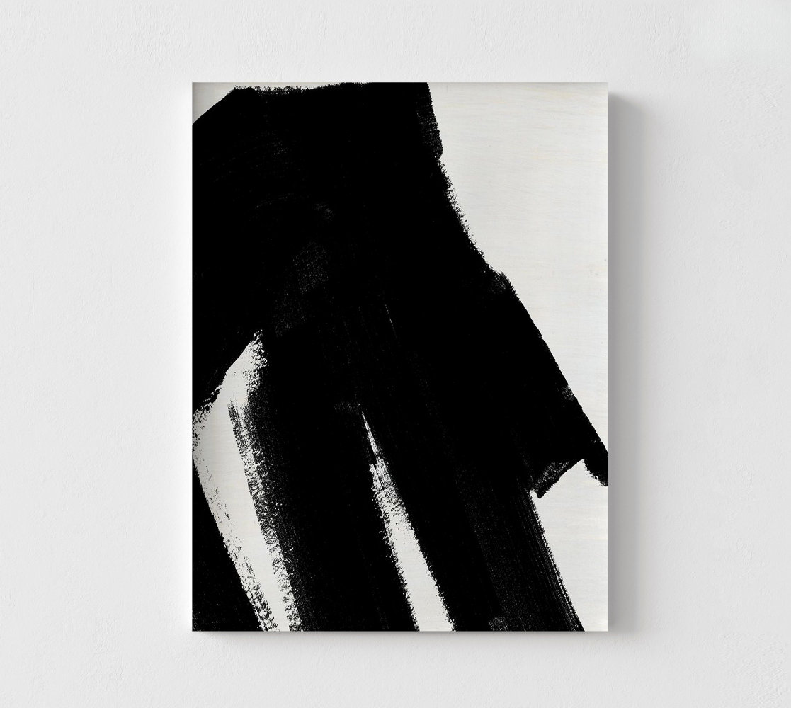 WeFrameArt Block Brushwork III By June Erica Vess, Hair Salon Wall Art, Modern Guest Bedroom ...