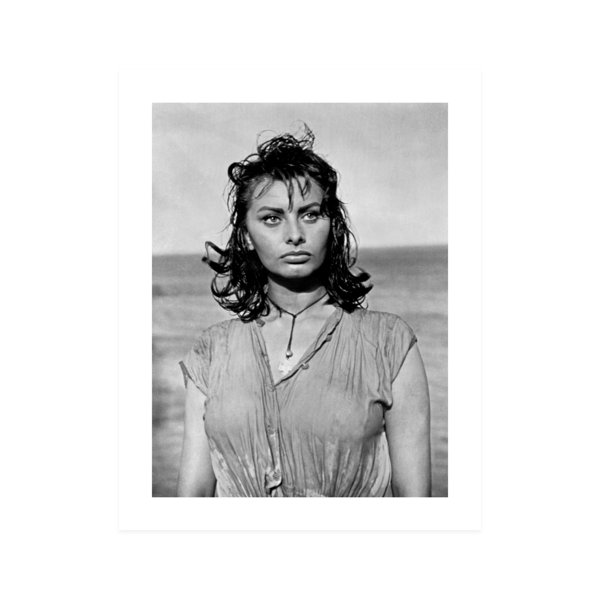 Globe Photos Entertainment Thoughtful Sophia Loren Looking Away On ...