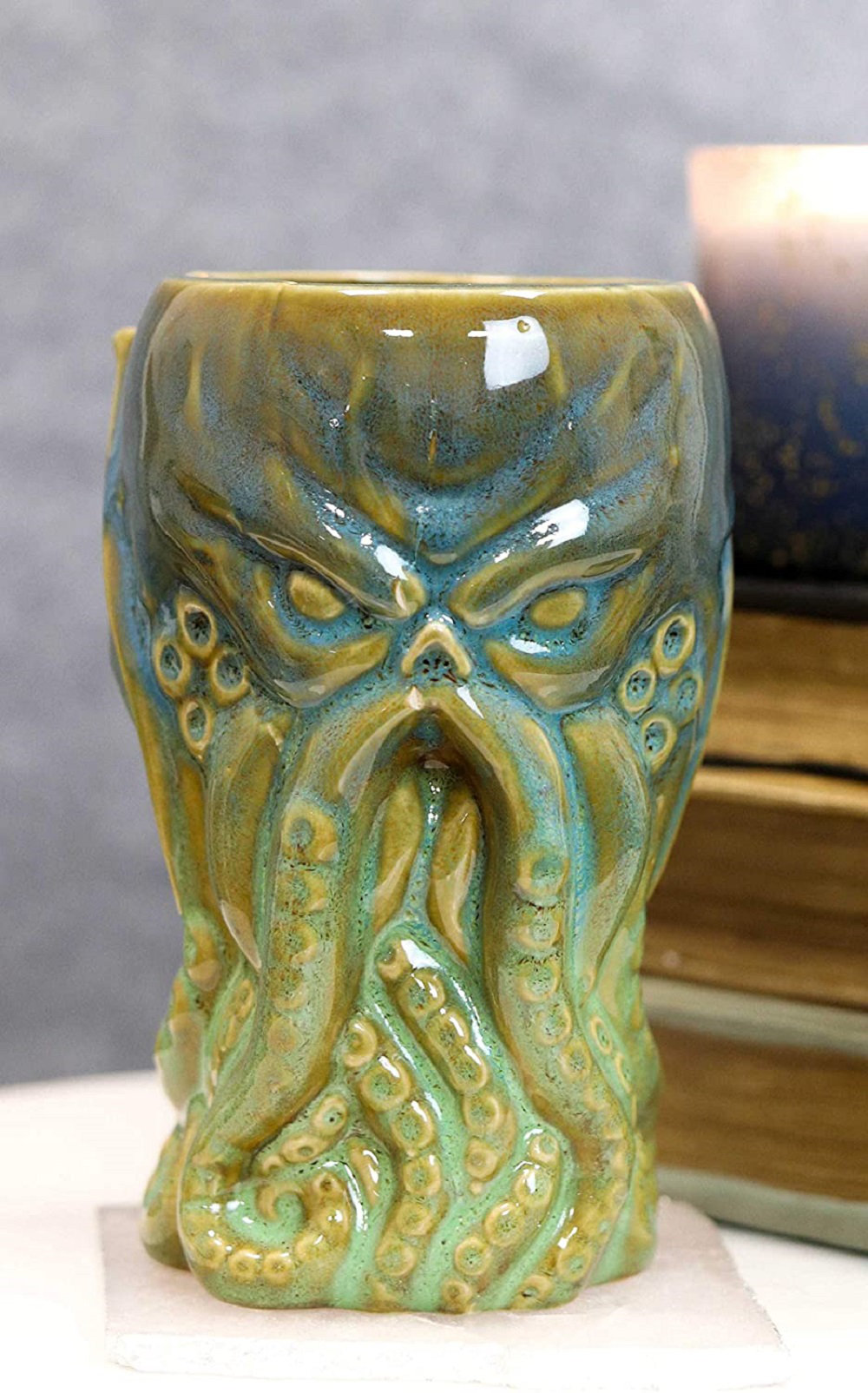 Longshore Tides Ebros Nautical Cthulhu Cosmic Monster Giant Octopus ...