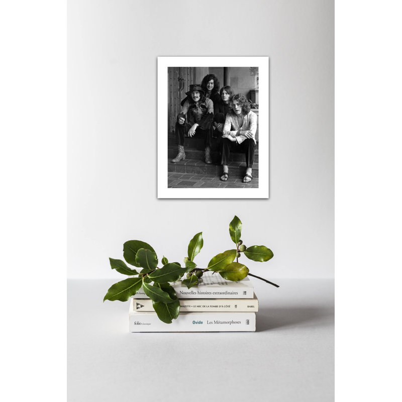 Globe Photos Entertainment & Media Portrait of Led Zeppelin Band ...