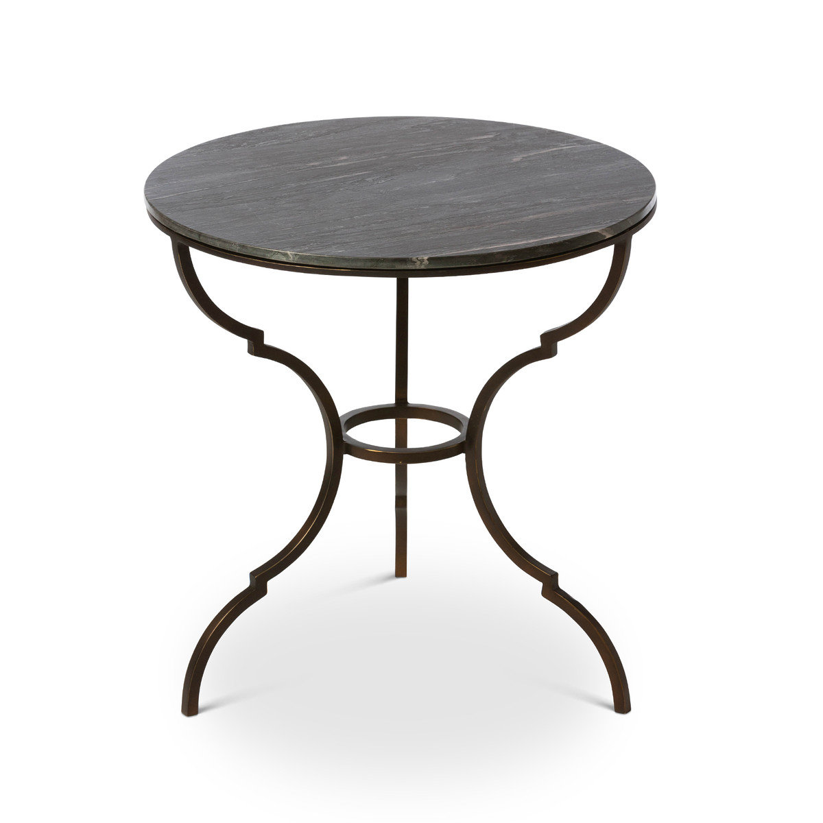 Red Barrel Studio® Round Metal Base Dining Table | Wayfair