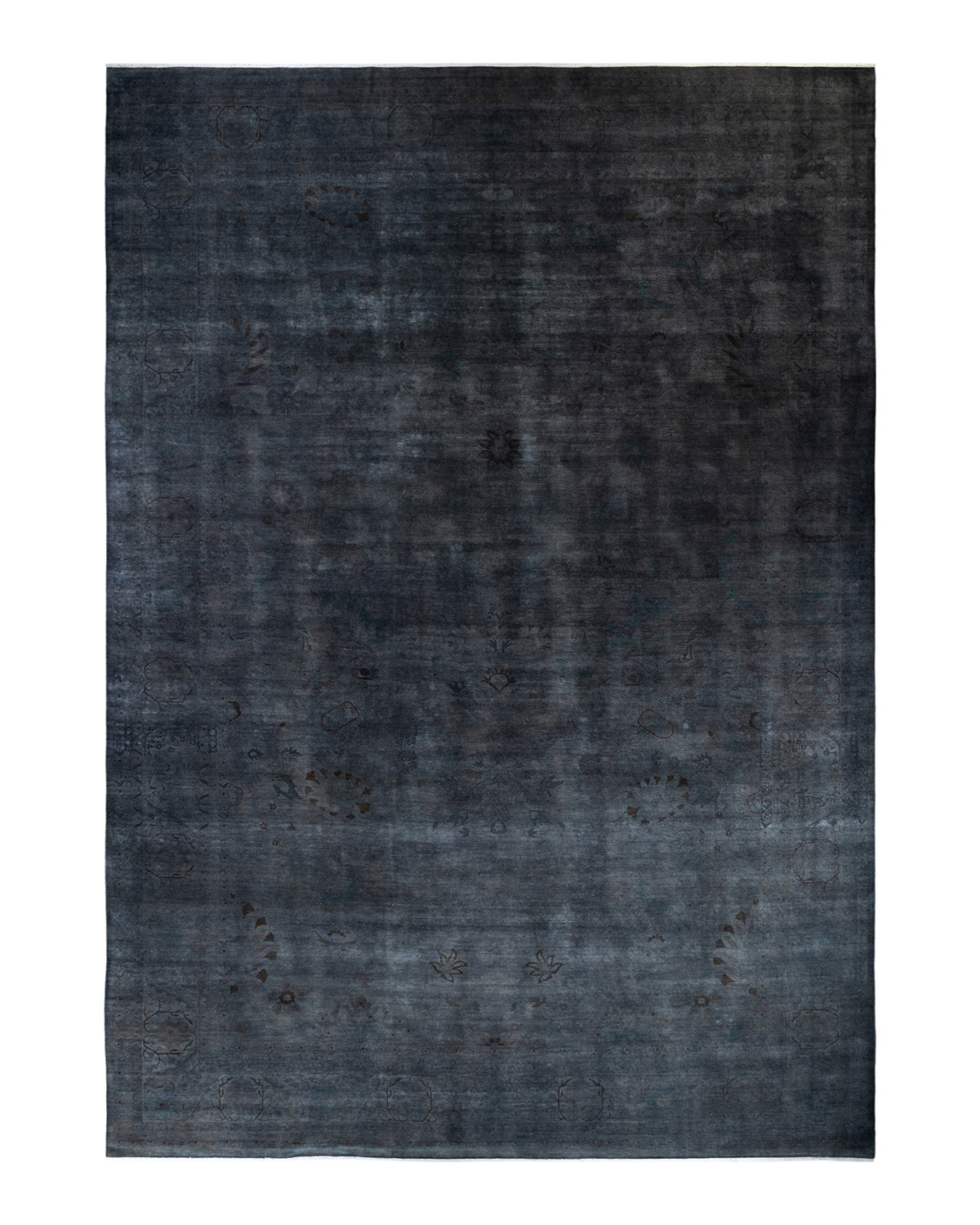 Isabelline Cian One-of-a-Kind 12'3" x 17'8" 2000s Area Rug in Gray ...