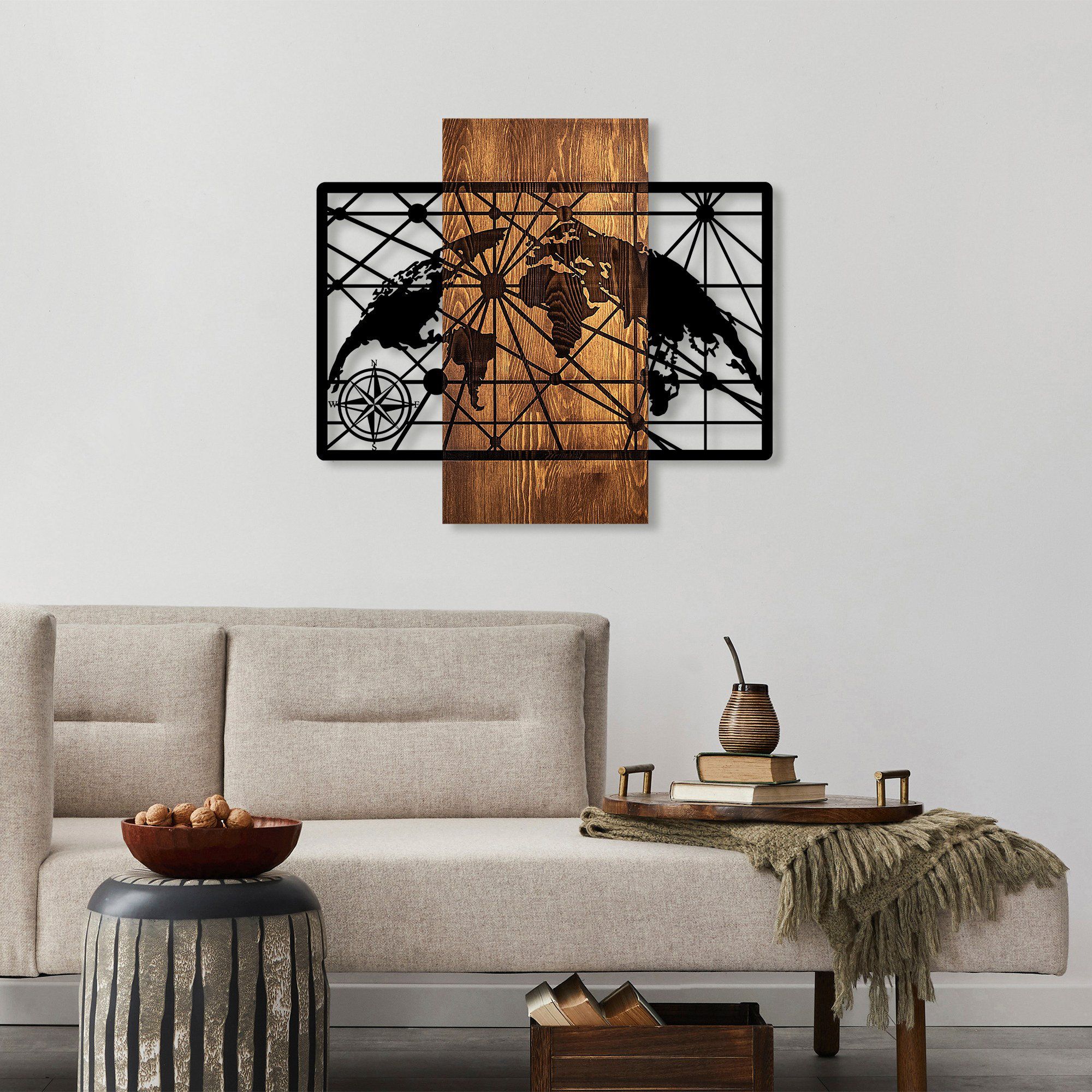 Lark Manor™ Decorative Wooden Wall Accessory | Wayfair