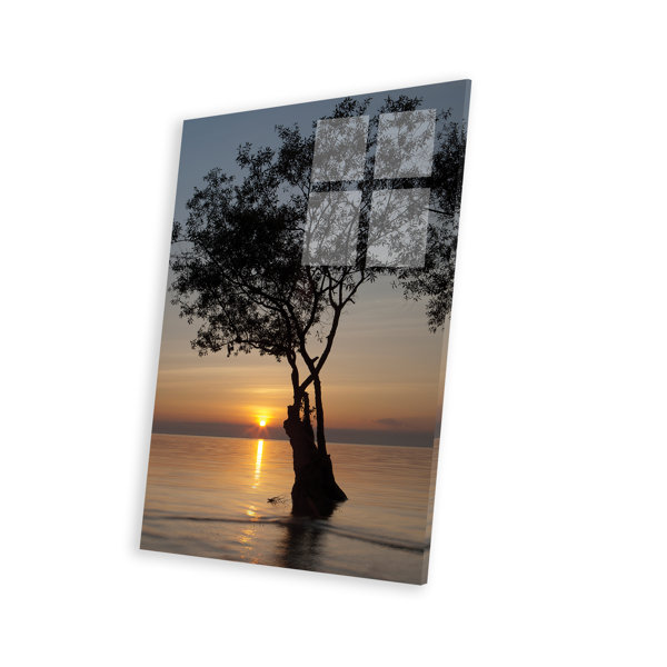 Ebern Designs Sunset Silhouette On Plastic/Acrylic by Aaron Matheson ...