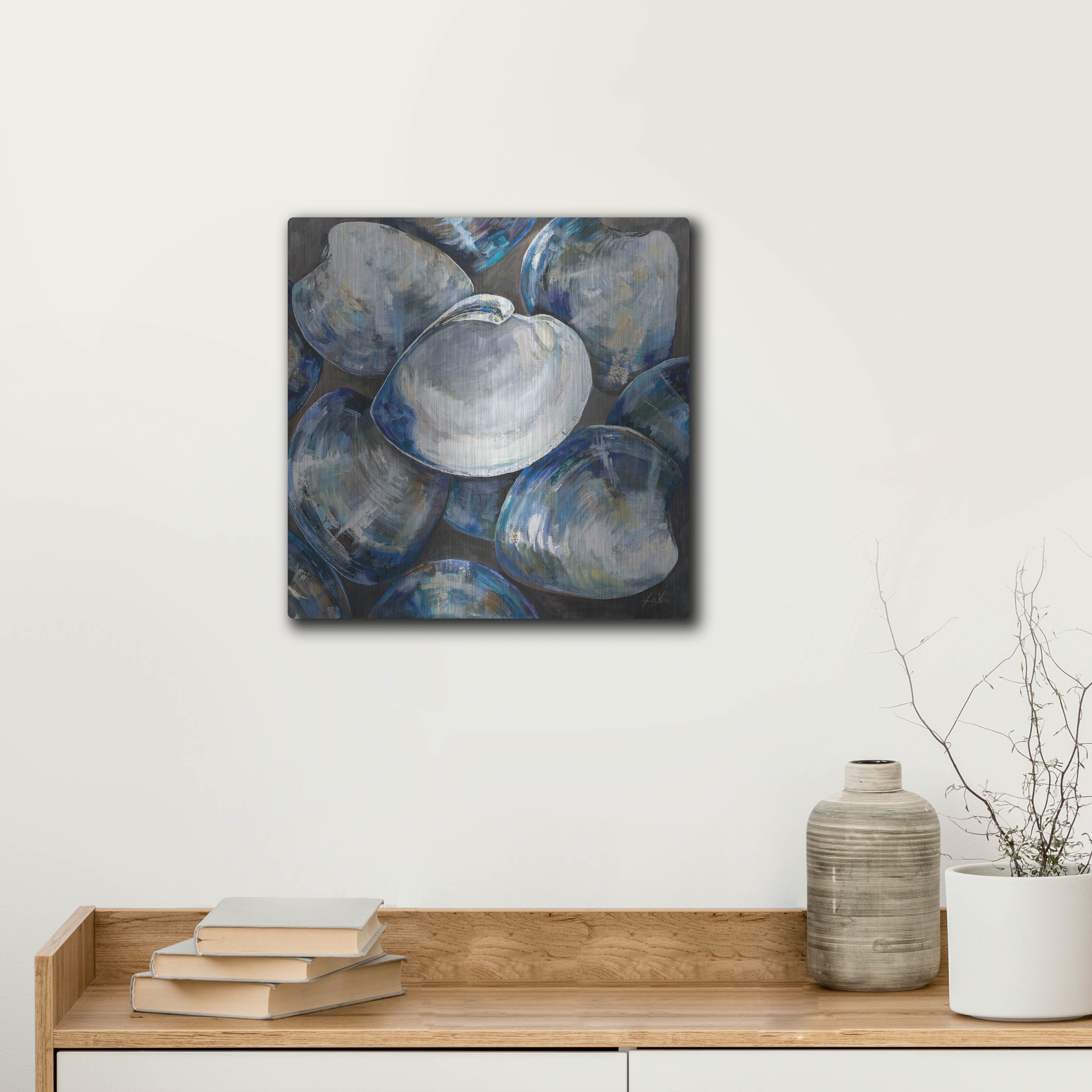 Rosecliff Heights 'Shucks Its Monday' by Jeanette Vertentes Metal Wall ...