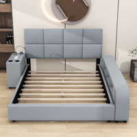 Orren Ellis Arushi Upholstered Platform Bed | Wayfair