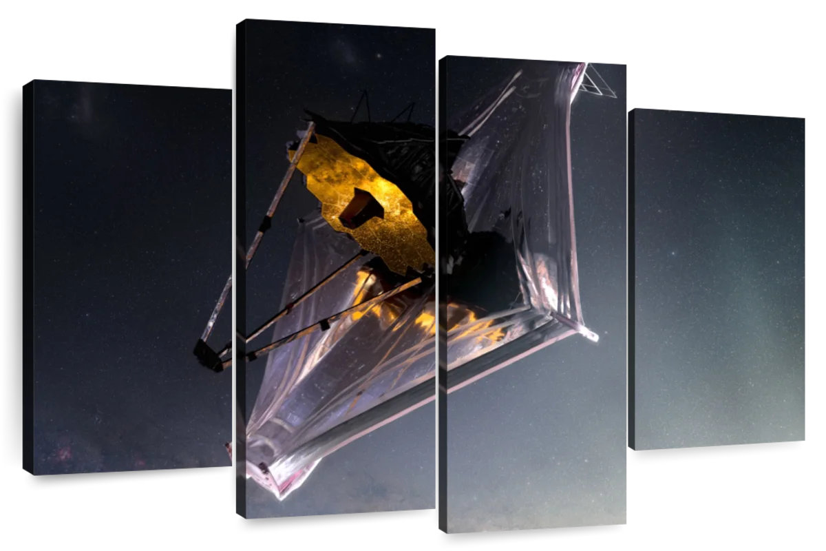 Ebern Designs Oberle James Webb's Space Telescope Artist Conception ...