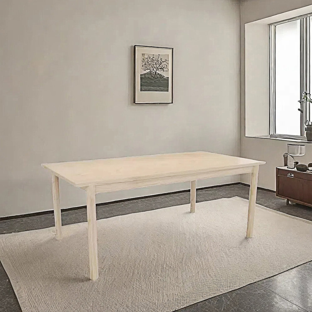 HomeLuxea Modern Nordic solid wood dining table | Wayfair