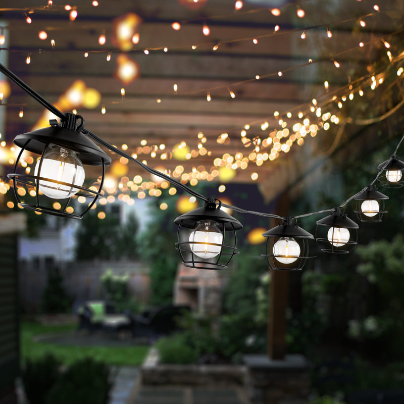 Beachcrest Home Ashlock 120' Outdoor 10 - Bulb Standard String Light ...