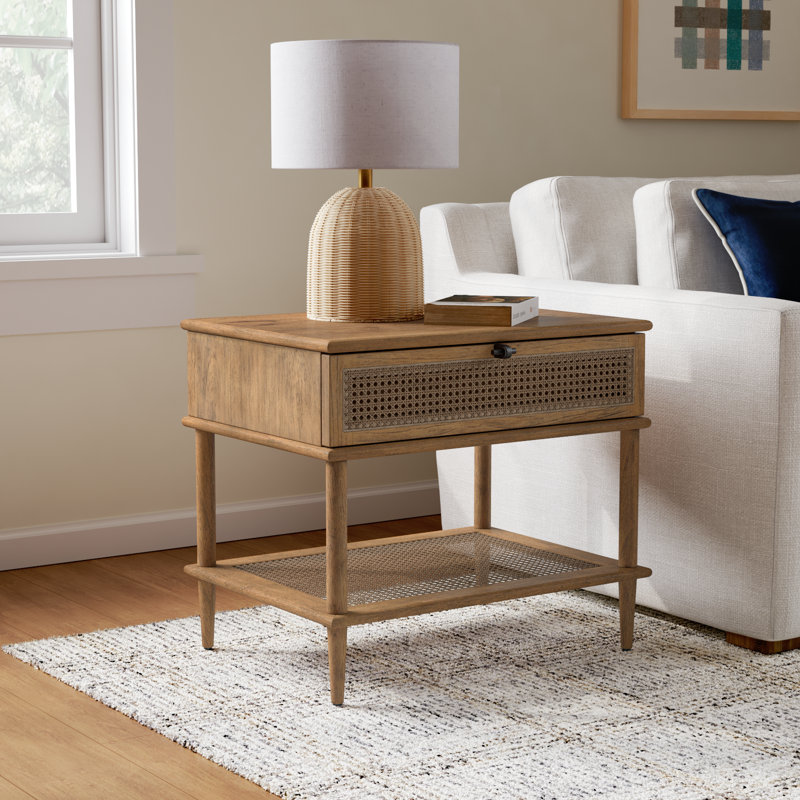 Birch Lane™ Tora End Table with STorage & Reviews | Wayfair
