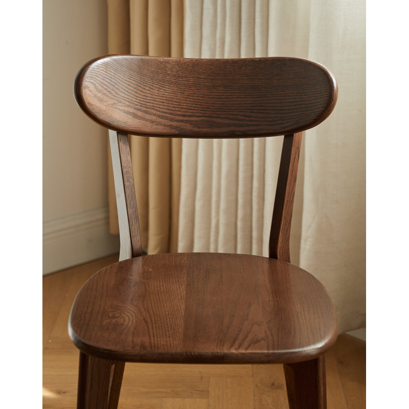 Corrigan Studio® Babbette Solid Wood Side Chair Dining Chair & Reviews ...
