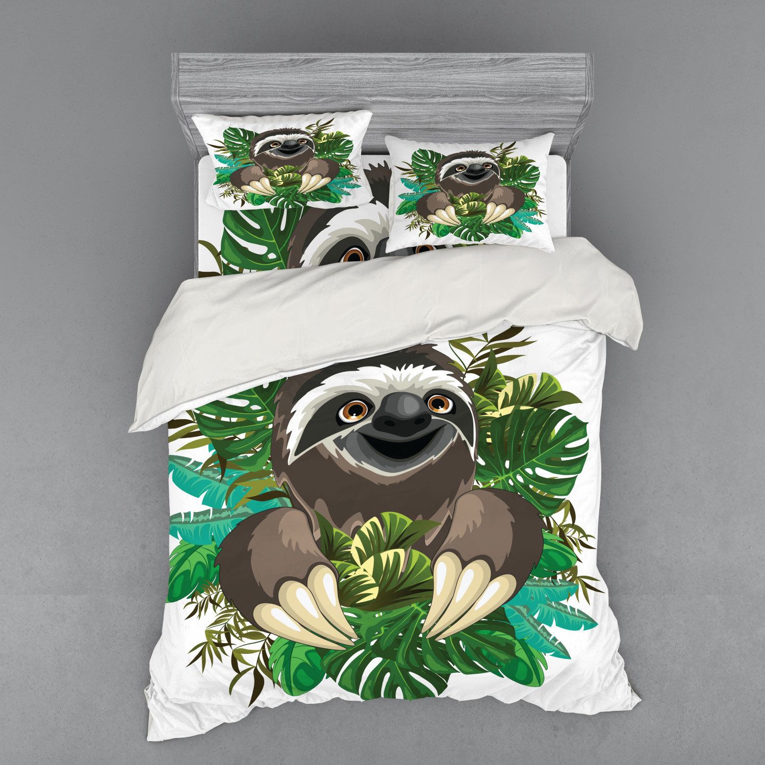Ambesonne Sloth Duvet Cover Set | Wayfair
