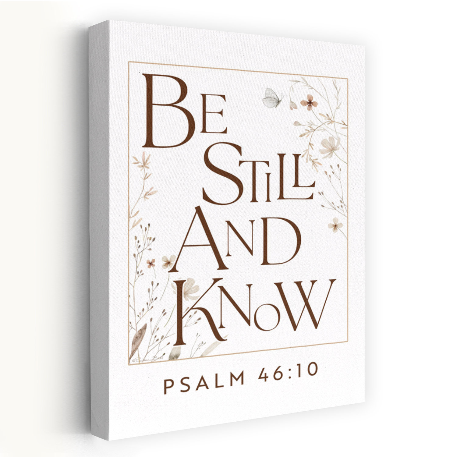 Ophelia & Co. Be Still And Know Poster - Modern Farmhouse Be Still And ...
