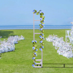 DENFER 78.72'' H Liftable Wedding Backdrop Stand - Wayfair Canada