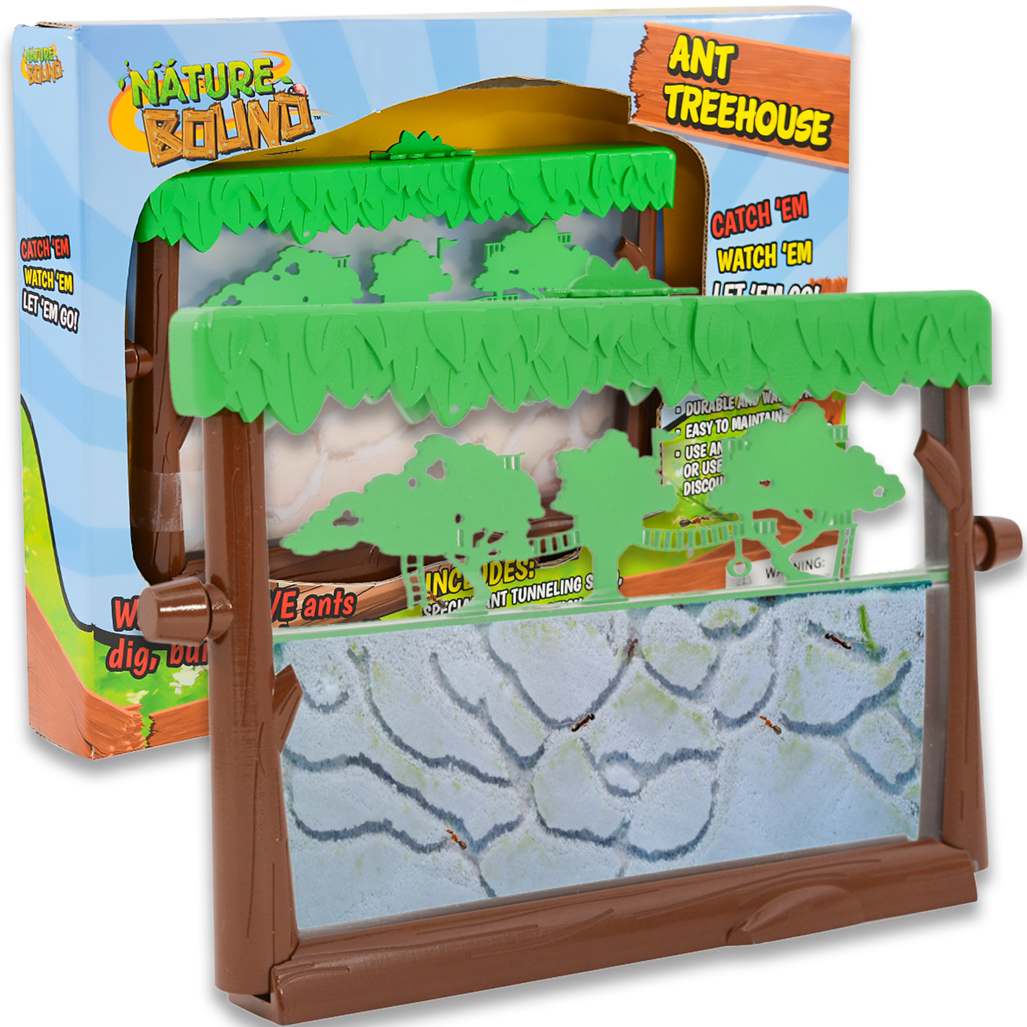 Thin Air Brands Nature Bound: Ant Treehouse - Insect Habitat Kit ...