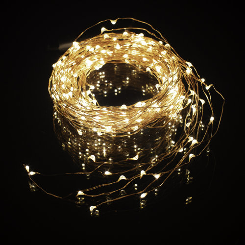 Latitude Run® Carsdale Electric Multi Strand LED Fairy String Lights ...