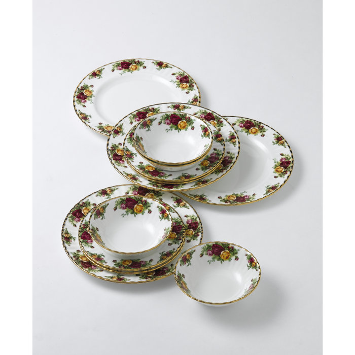 Royal Albert Old Country Roses 12 Piece Set | Wayfair