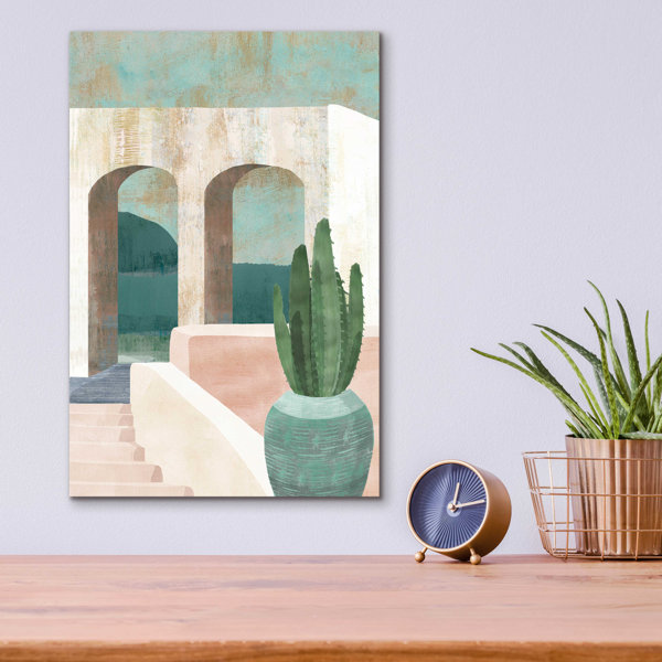 Ivy Bronx Sunbaked Archway II by Flora Kouta - Unframed Print - Wayfair ...