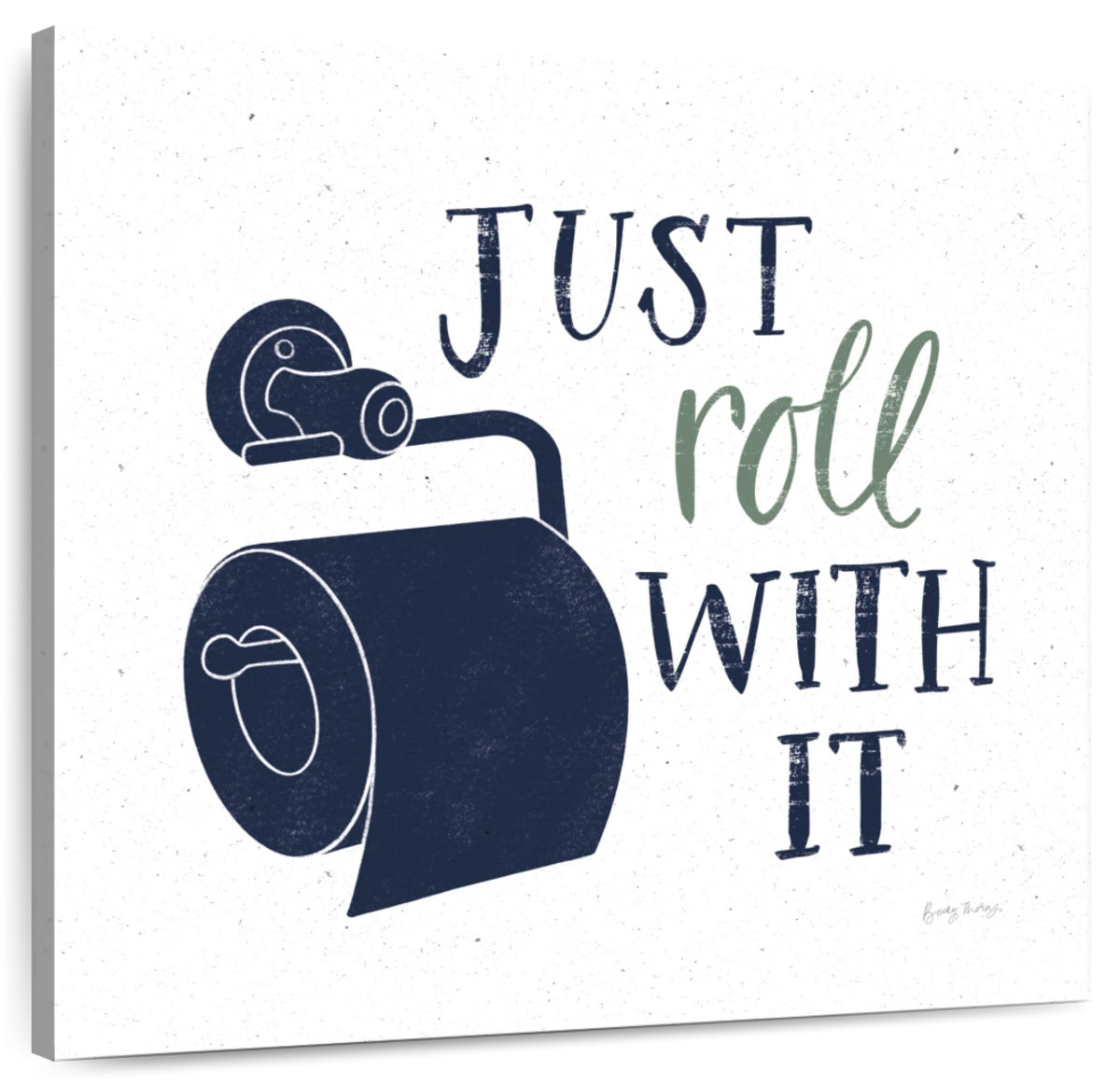 Ebern Designs Tergel Turkish Tile Bathroom Puns II BG - Wayfair Canada
