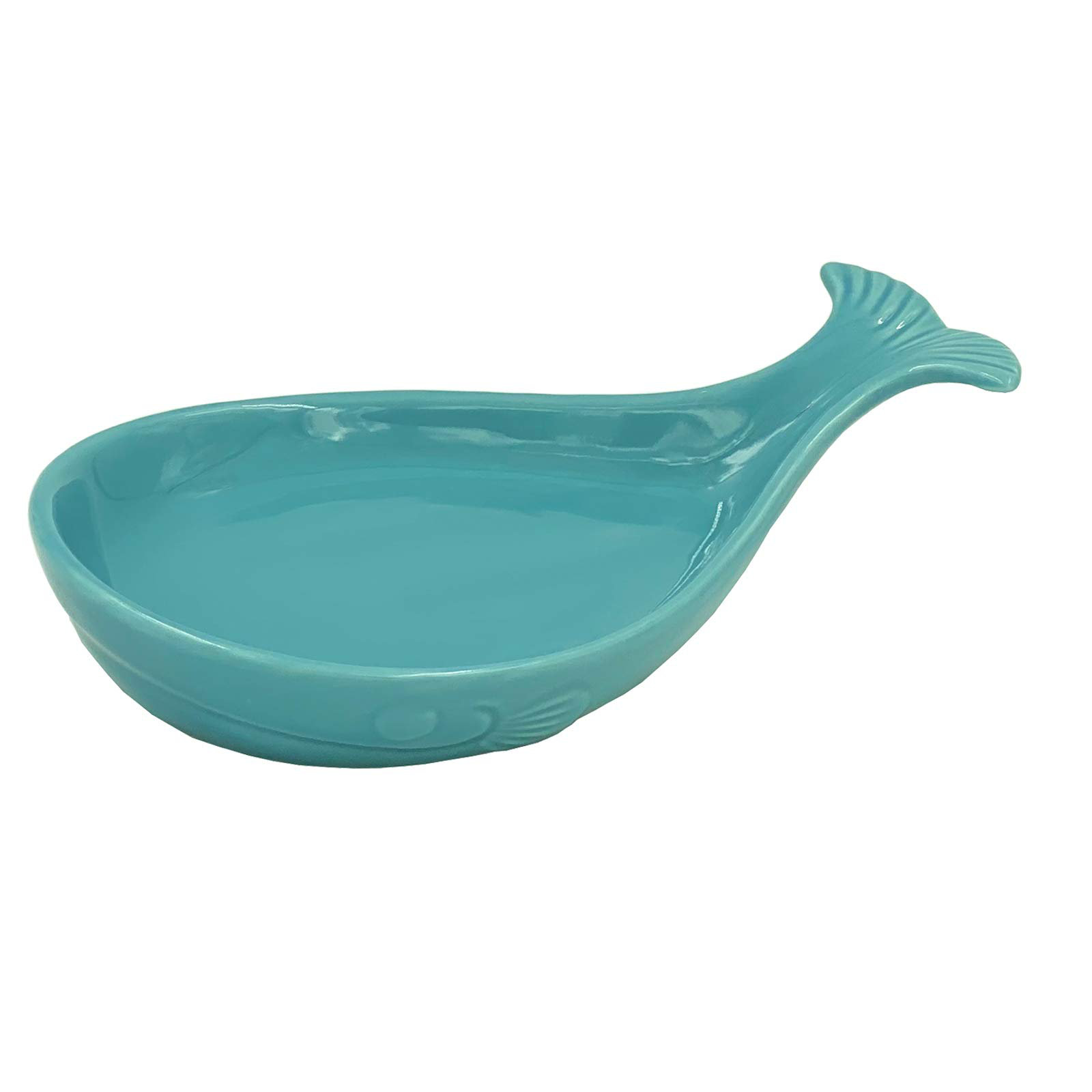 Rosecliff Heights Ceramic Coastal Spoon Rest For Kitchen, Whale | Wayfair