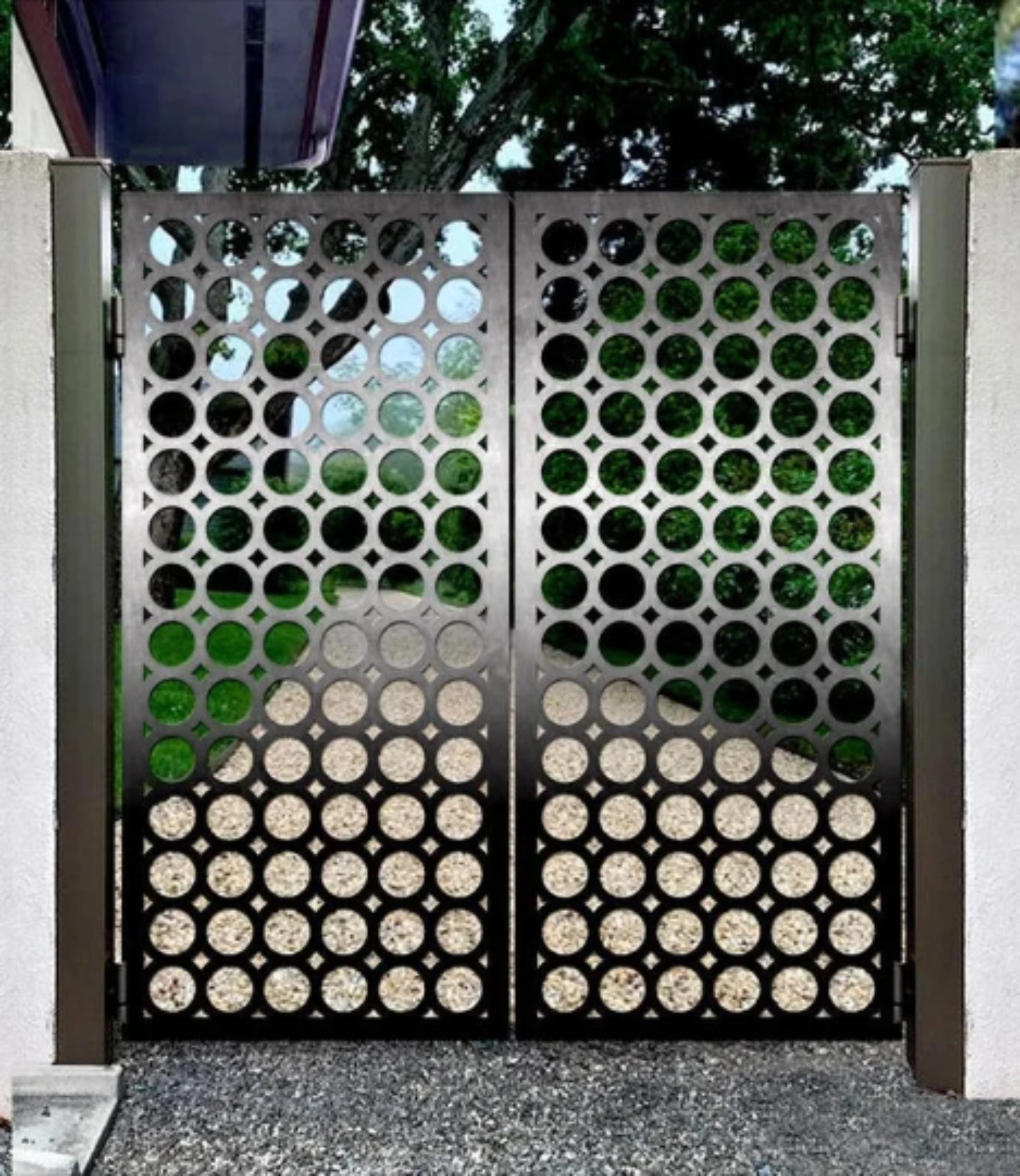 TAIMCO Circle Metal Gate | Wayfair