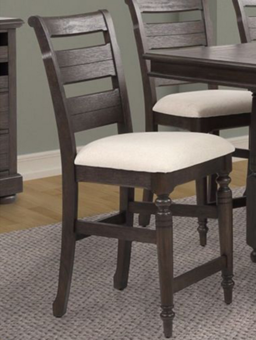 Charlton Home® Preciado Ladder Back Counter Stool - Wayfair Canada