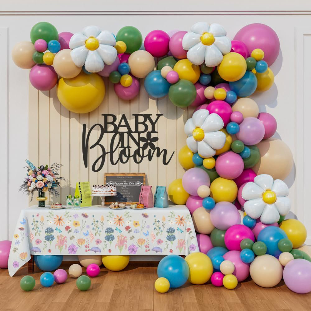Zeki Shoggy Balloon Arch Garland Kit 164Pcs For Spring Little ...