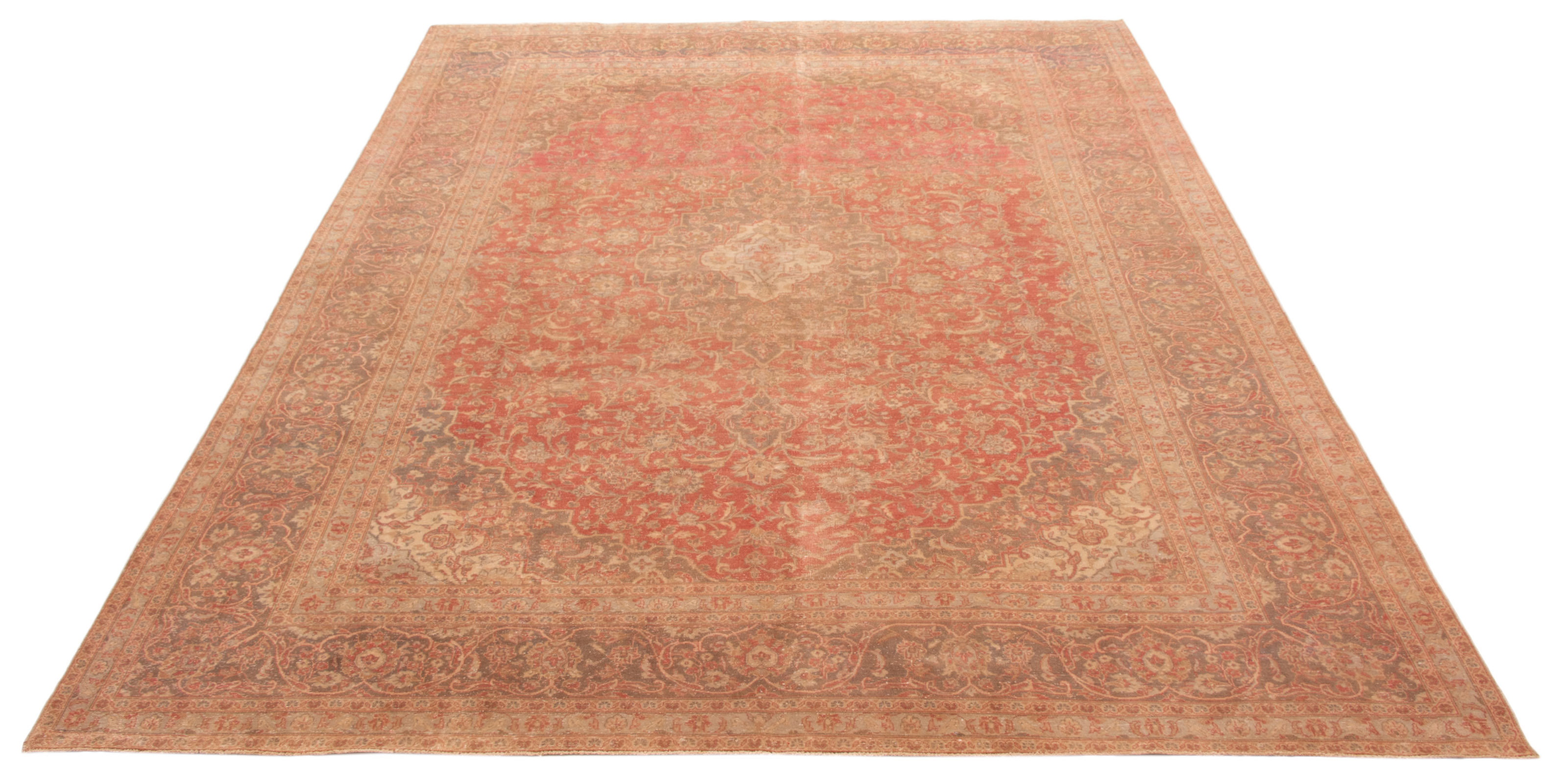 Bungalow Rose One-of-a-kind Bohnert Vintage Red Wool Rug 9'8" x 13'2 ...