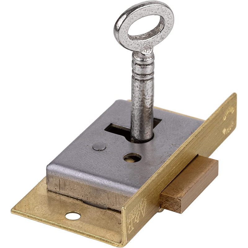 UNIQANTIQ HARDWARE SUPPLY Small Half Mortise Lock with Two Skeleton ...