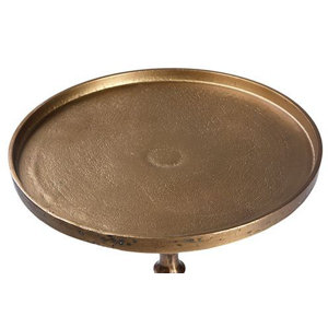 Birch Lane™ Nat Tray Top Pedestal End Table & Reviews | Birch Lane