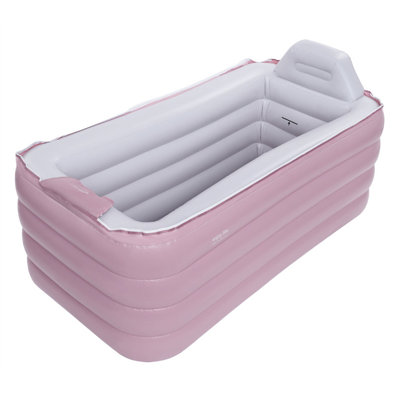 OUKANING Freestanding Inflatable Bathtub with Electric Air Pump | Wayfair