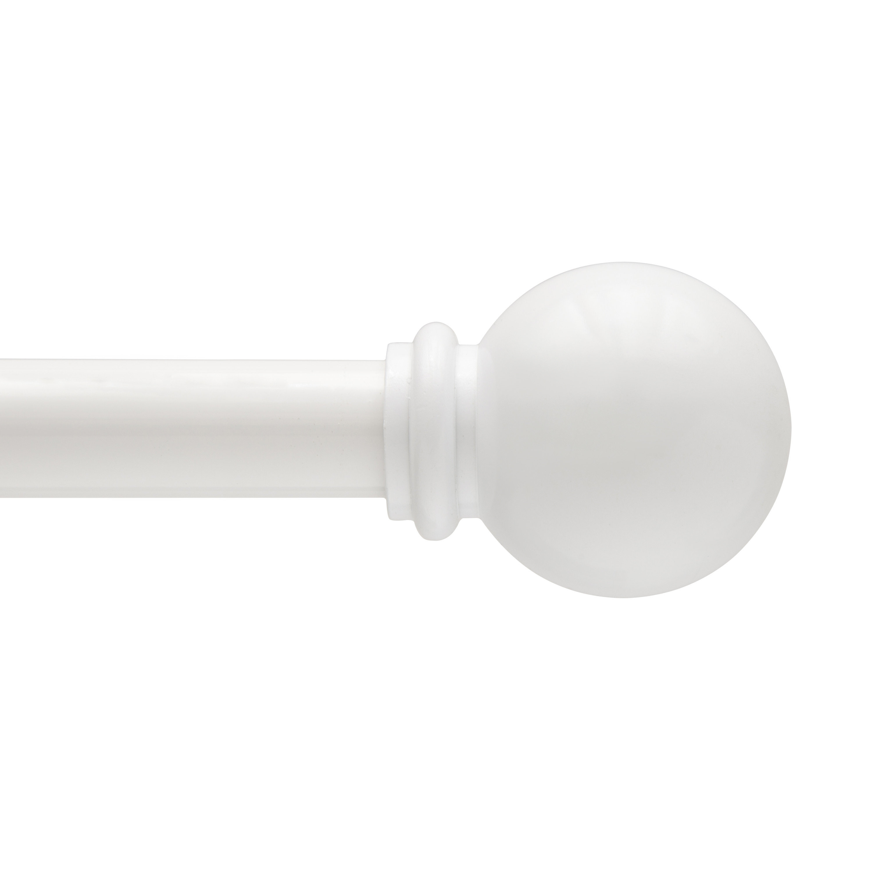 Kenney Berkley Alanis Adjustable 0.625" Single Curtain Rod & Reviews ...