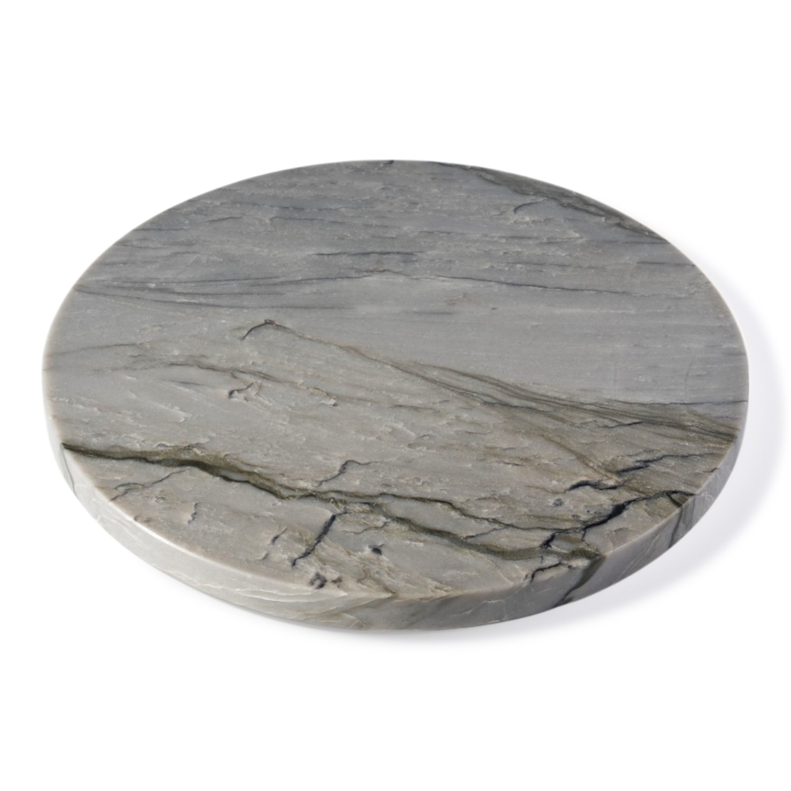 Koville Luxury Marble Granite Cutting Board for Kitchen,Round, 11*11in ...