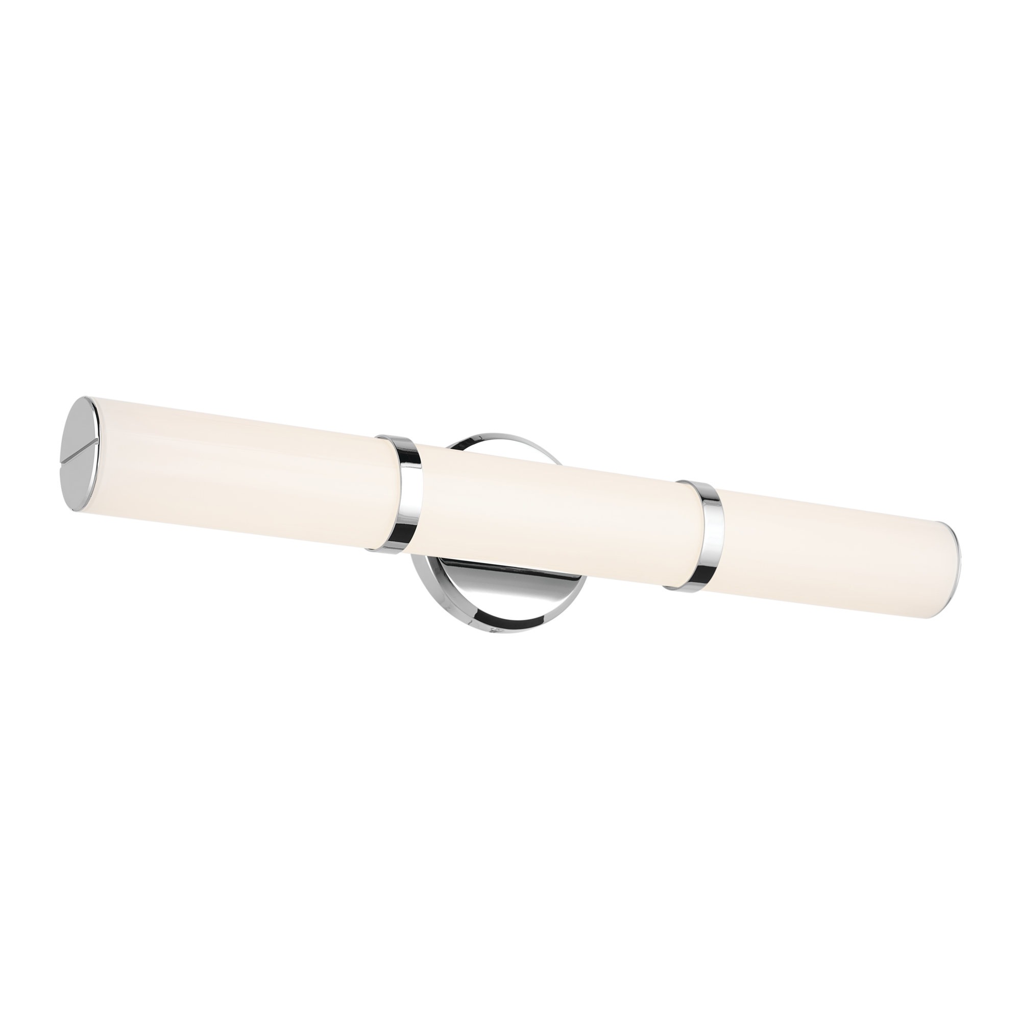 DecorbyHannah 24.25" Bath Bar Medium LED with White Glass & Reviews ...