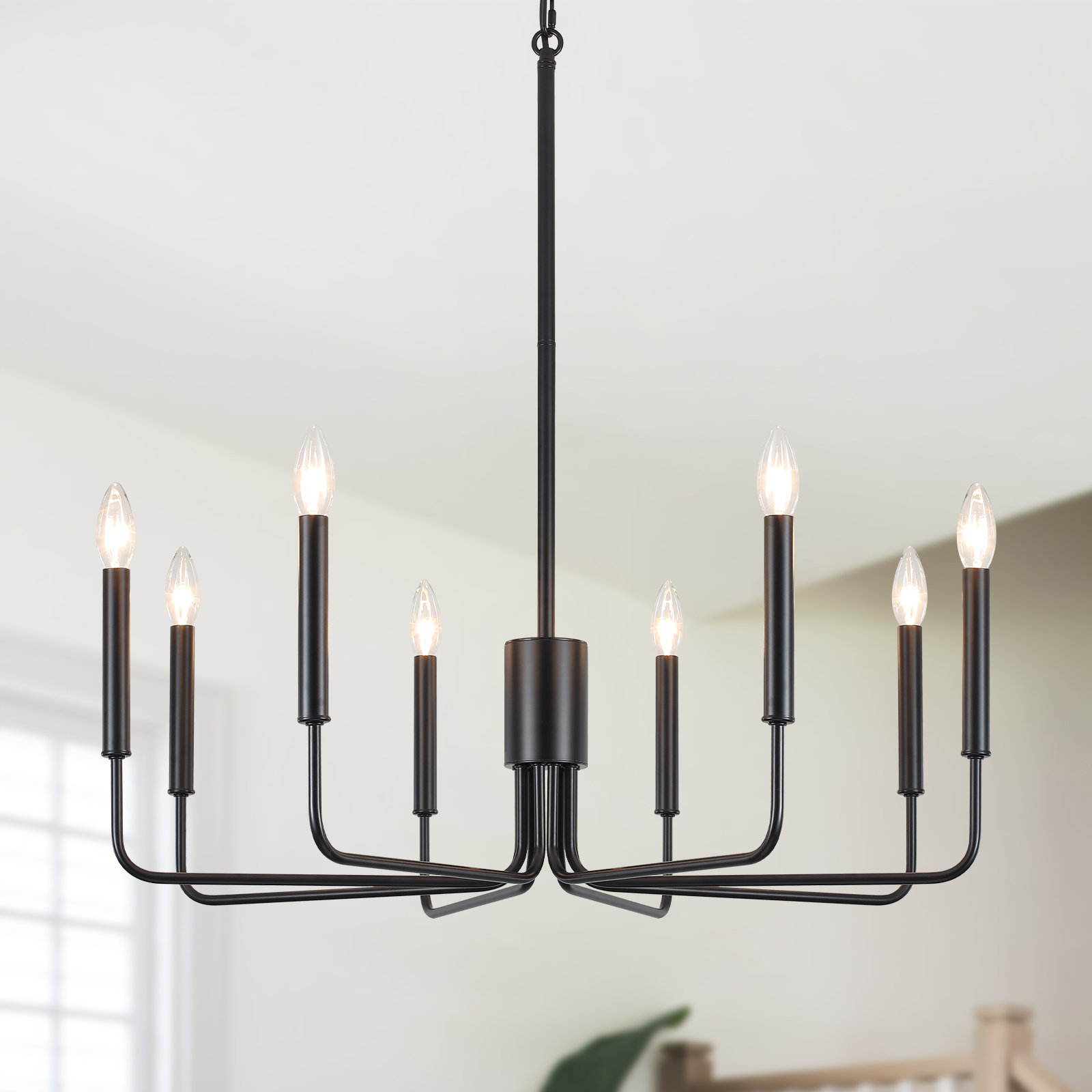 Winston Porter Keandrae 8 - Light Candle Style Classic Chandelier ...