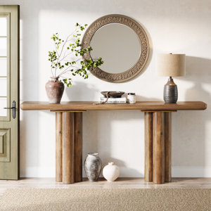 Loon Peak® 70.8 Inches Long Wood Console Table & Reviews | Wayfair