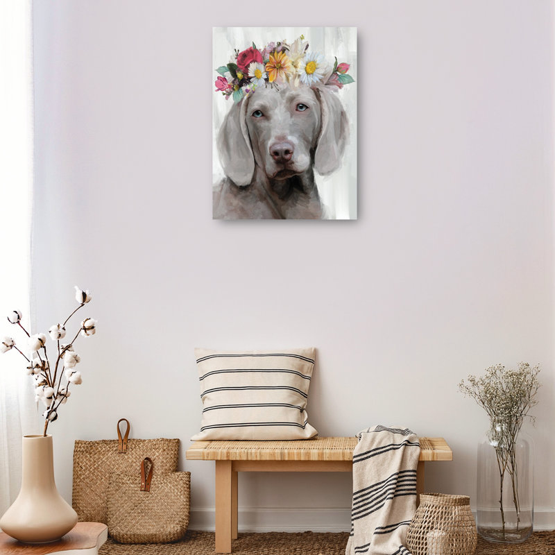 Red Barrel Studio® Flower Power IV by Studio Arts Canvas Art Print ...