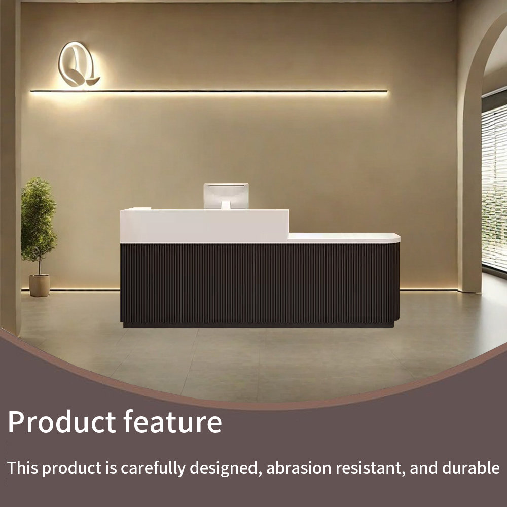 Artistic Soul XKX Premium Furniture Rectangular Modern Front Desk ...