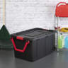 Sterilite 40 Gal Wheeled Industrial Tote, Stackable Storage Bin ...
