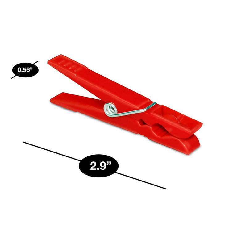 SmartDesign Plastic Clothes Pins - Wayfair Canada