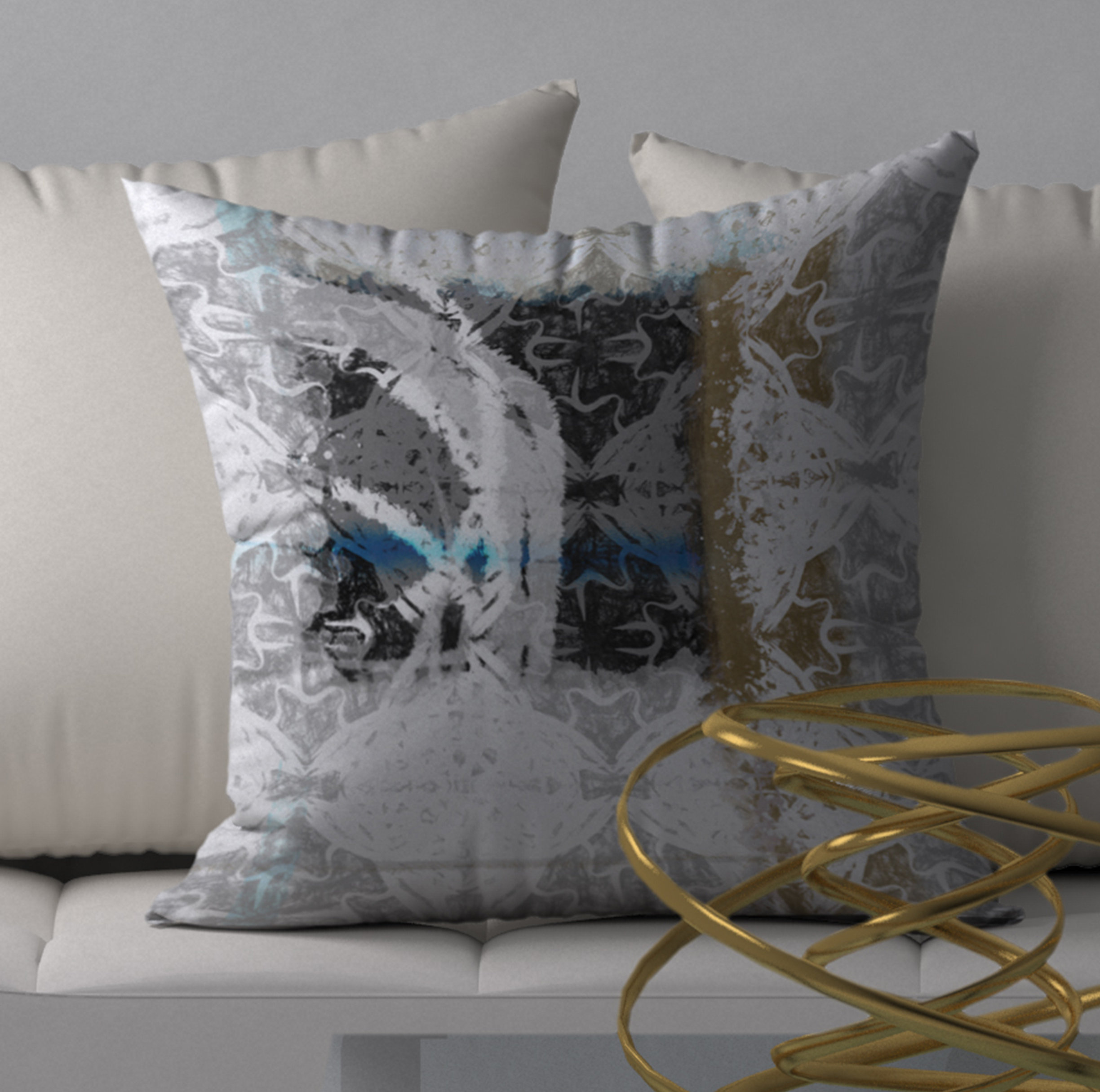 LeRoi Products Abstract Reversible Throw Pillow - Wayfair Canada