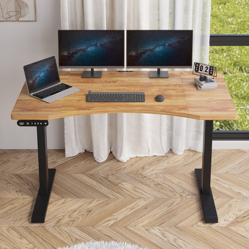 curved computer desks