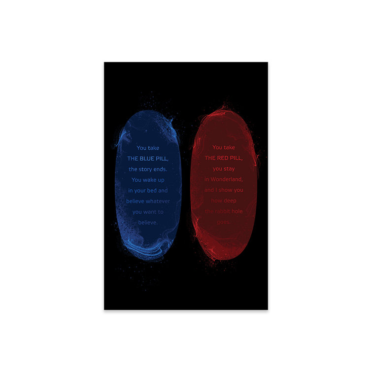 Ebern Designs Matrix Pills Print On Acrylic Glass - Wayfair Canada