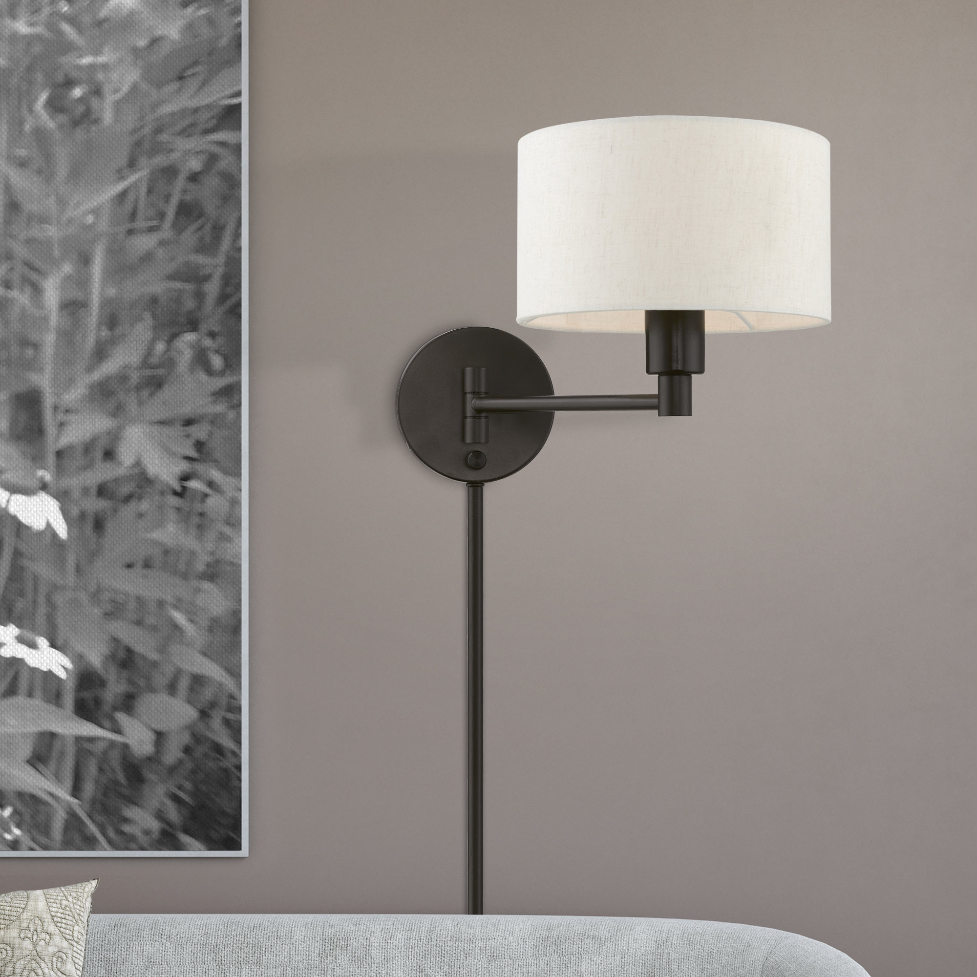 Willa Arlo Interiors Tyonna Steel Swing Arm Sconce & Reviews | Wayfair